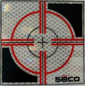 Retro-Reflective Survey Target 30x30mm - SECO Manufacturing