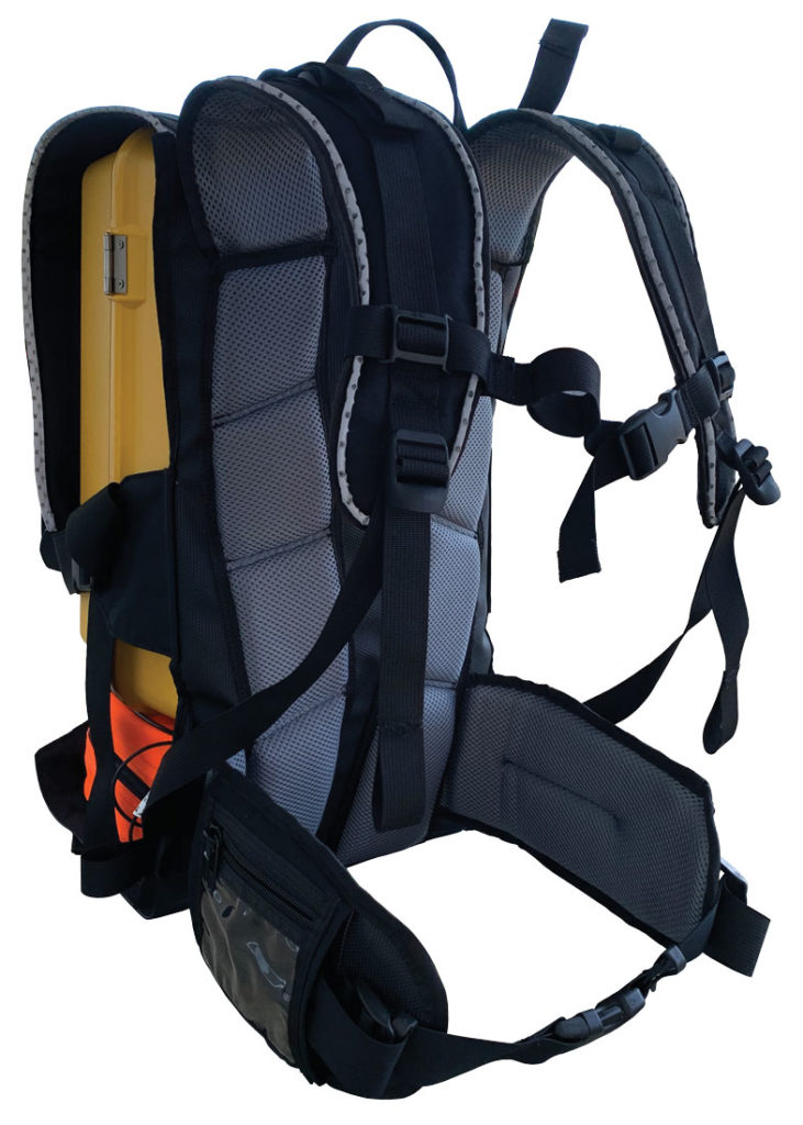 Total Station Backpack Carrying System-Black - SECO Manufacturing